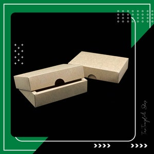 Rectangle Box With Lid Template, Gift Box Template, Candy Box Template ...