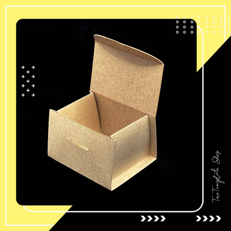Trapezoid Box Template Gift Box Template Candy Box Template - Etsy