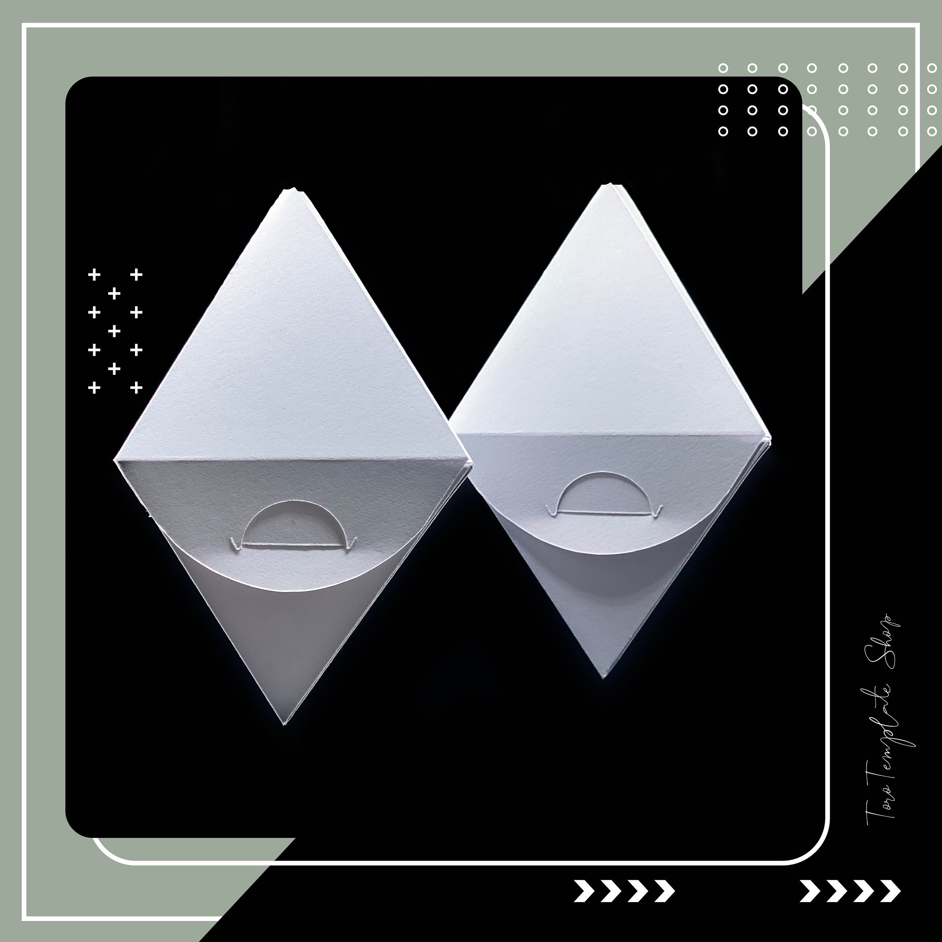 Diamond Ornament Box Template, Gift Box Template, Candy Box Template ...