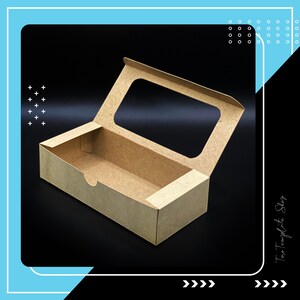 Box Template Cookies Box Template Gift Box Template Candy - Etsy