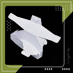 Banana Shape Box Template, Gift Box Template, Candy Box Template ...