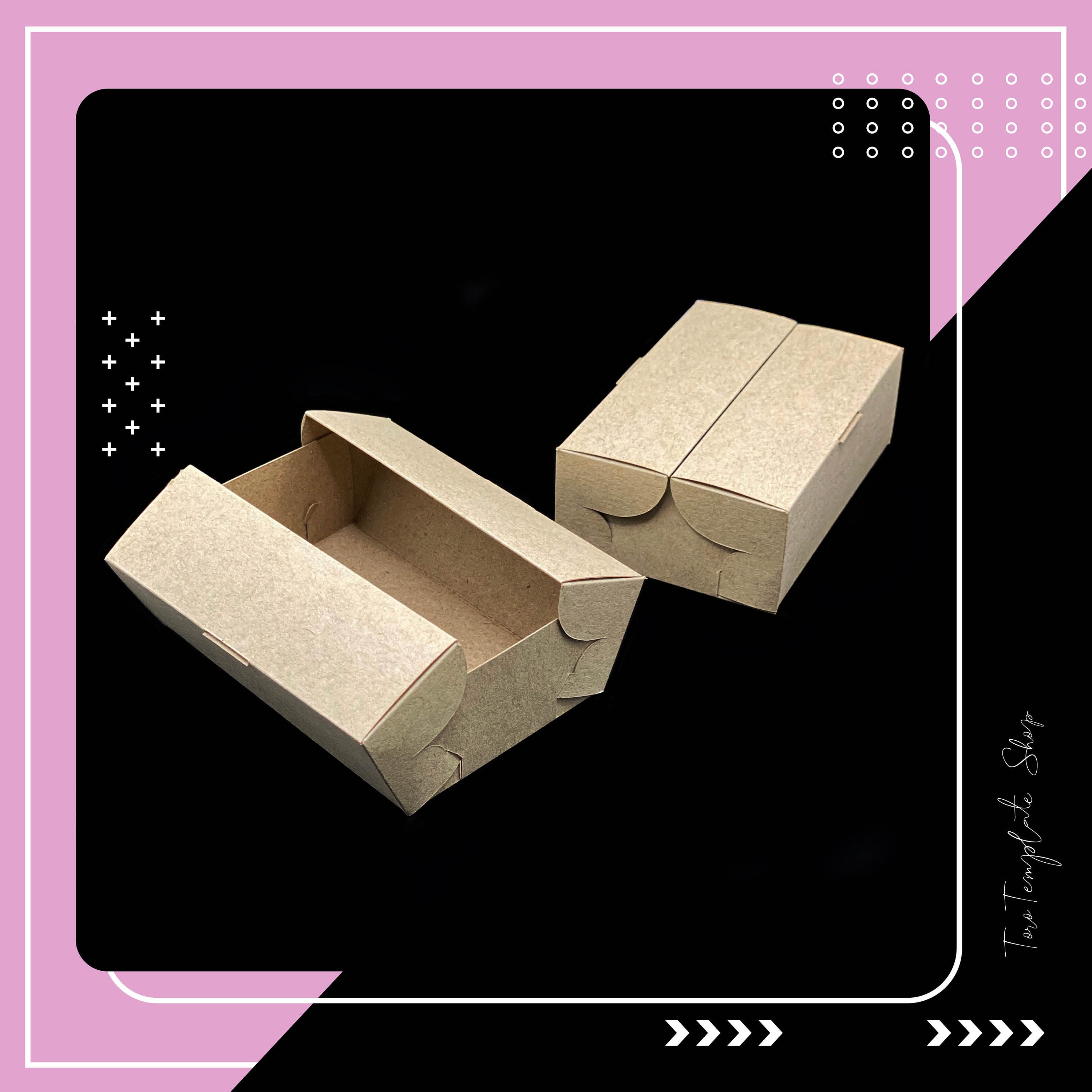 Long Box Template, Gift Box Template, Candy Box Template, Cookies Box ...