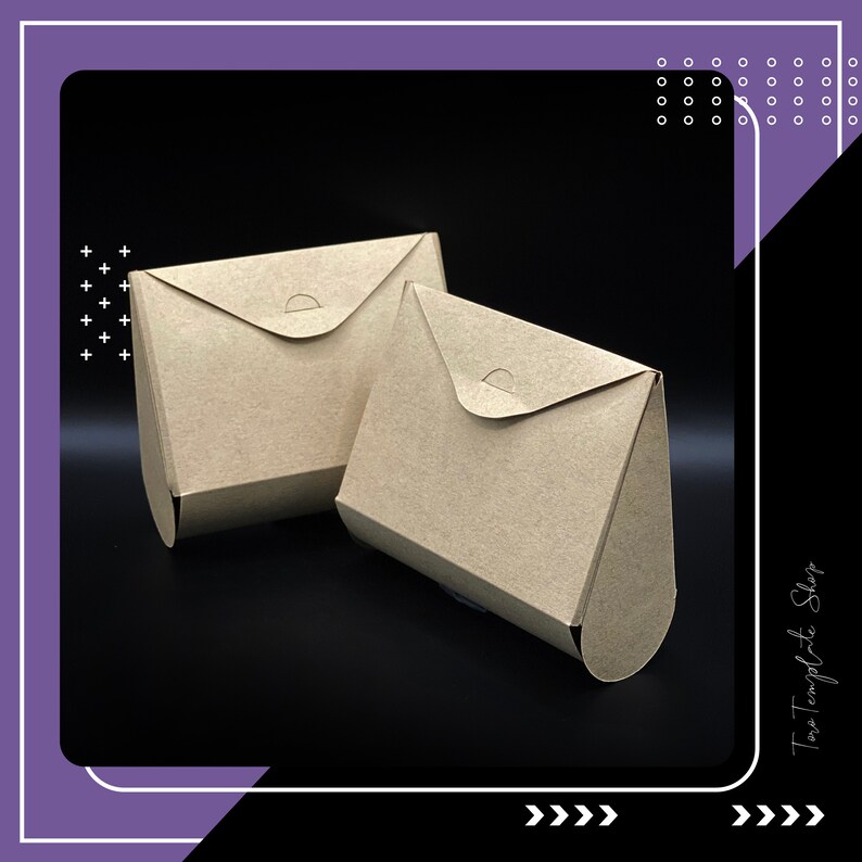 Box Template, Gift Box Template, Candy Box Template, Resizeable ...