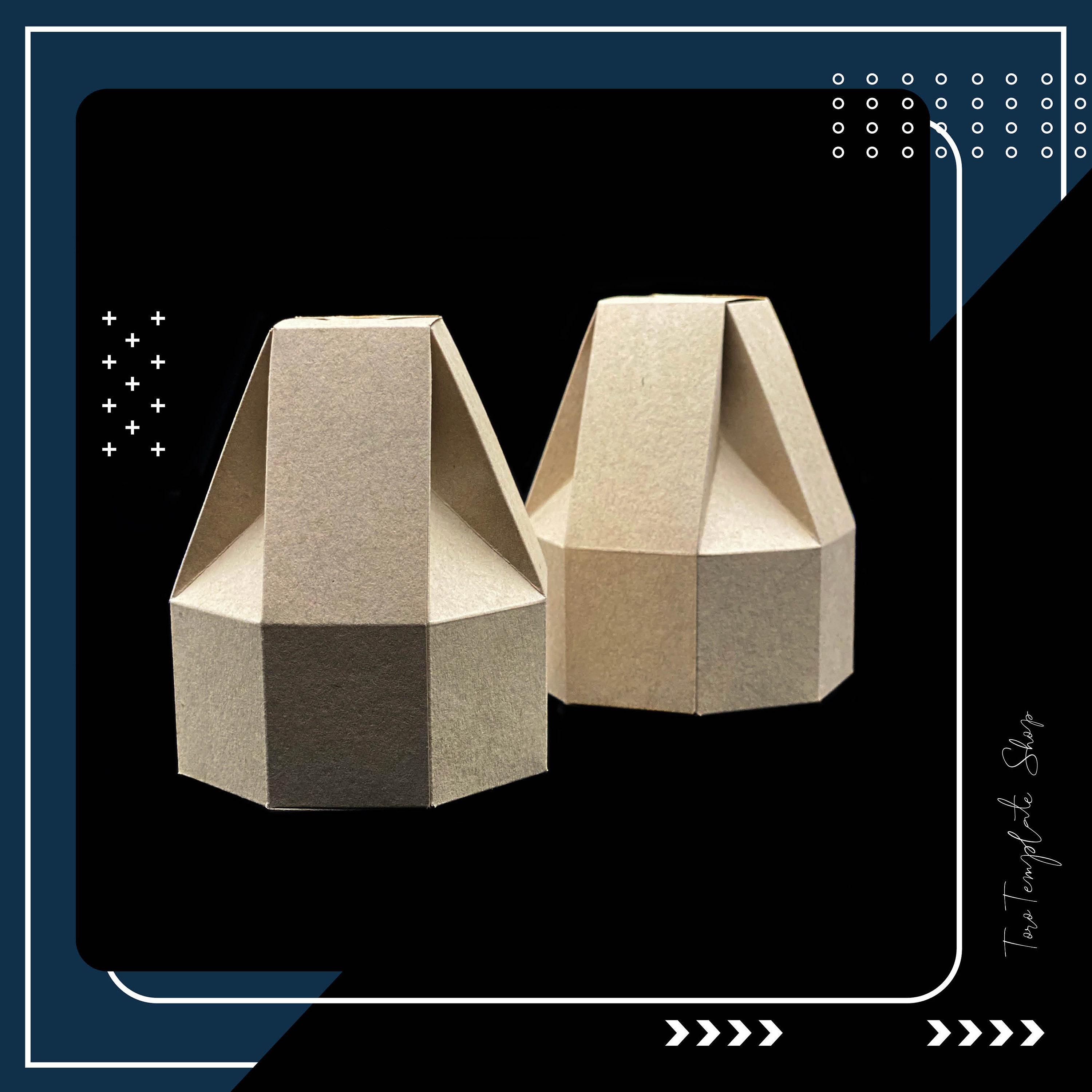 Octagon Box Template, Gift Box Template, Candy Box Template, Cookies ...