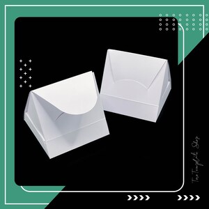 Triangle Box Template, Gift Box Template, Jewelry Box Template ...
