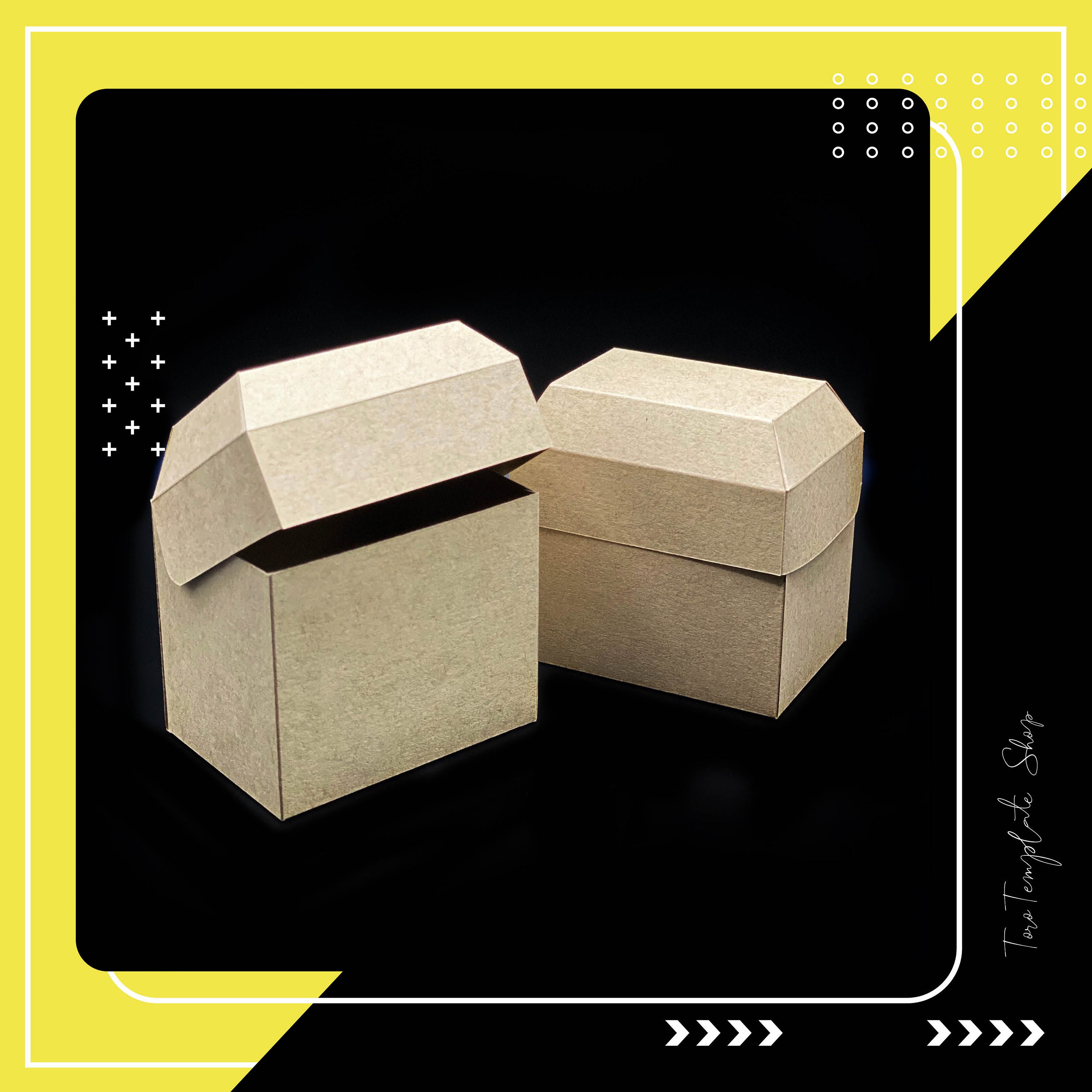 Treasure Box Template: Printable Gift & Candy Box (digital Download) - Etsy