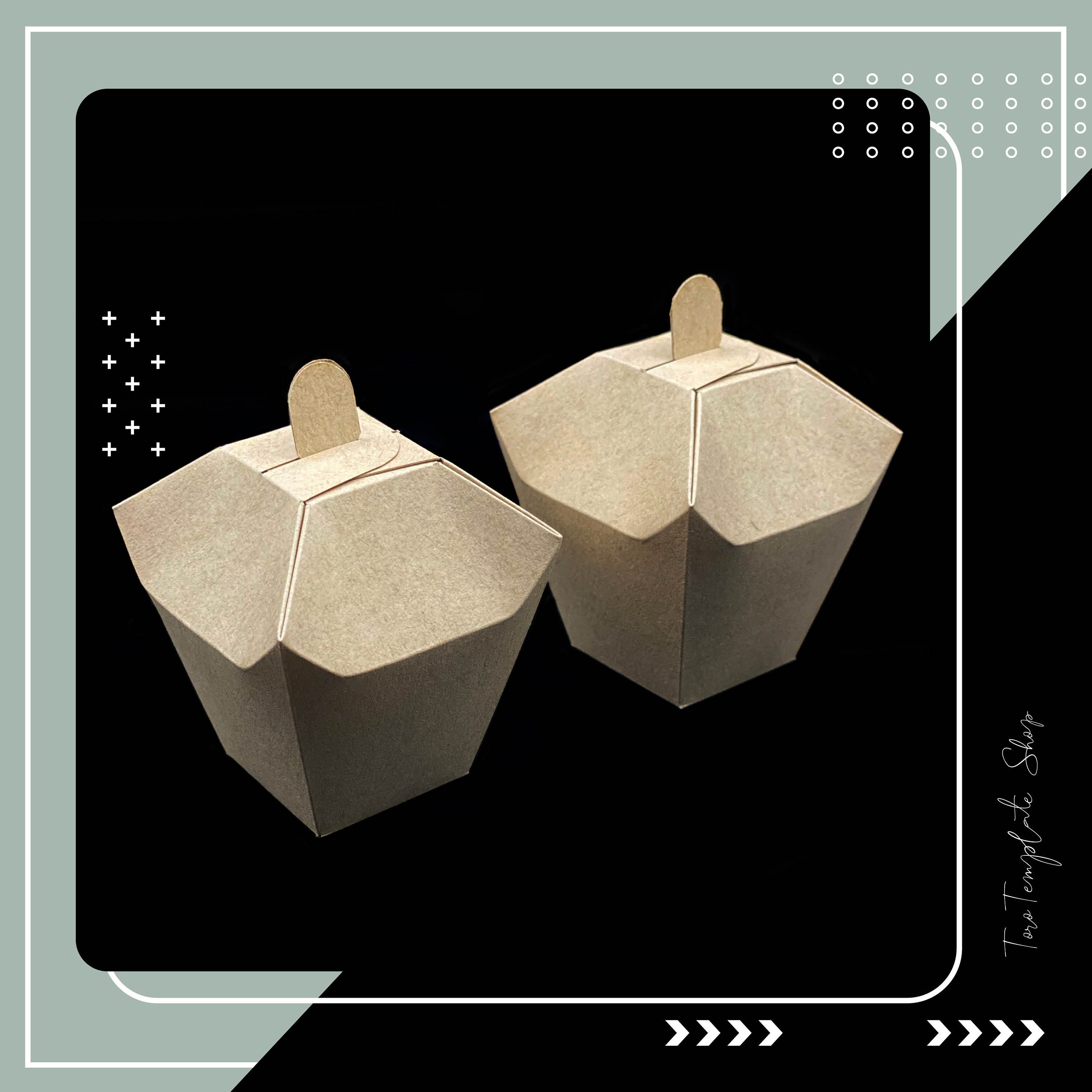 Food Box Template, Gift Box Template, Candy Box Template, Cookies Box ...