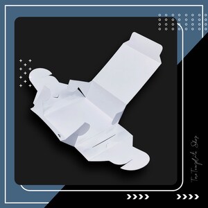 Pizza Box Template, Gift Box Template, Cookie Box Template, Resizeable ...