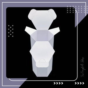 Hexagon Box Template, Gift Box Template, Candy Box Template, Cookies ...