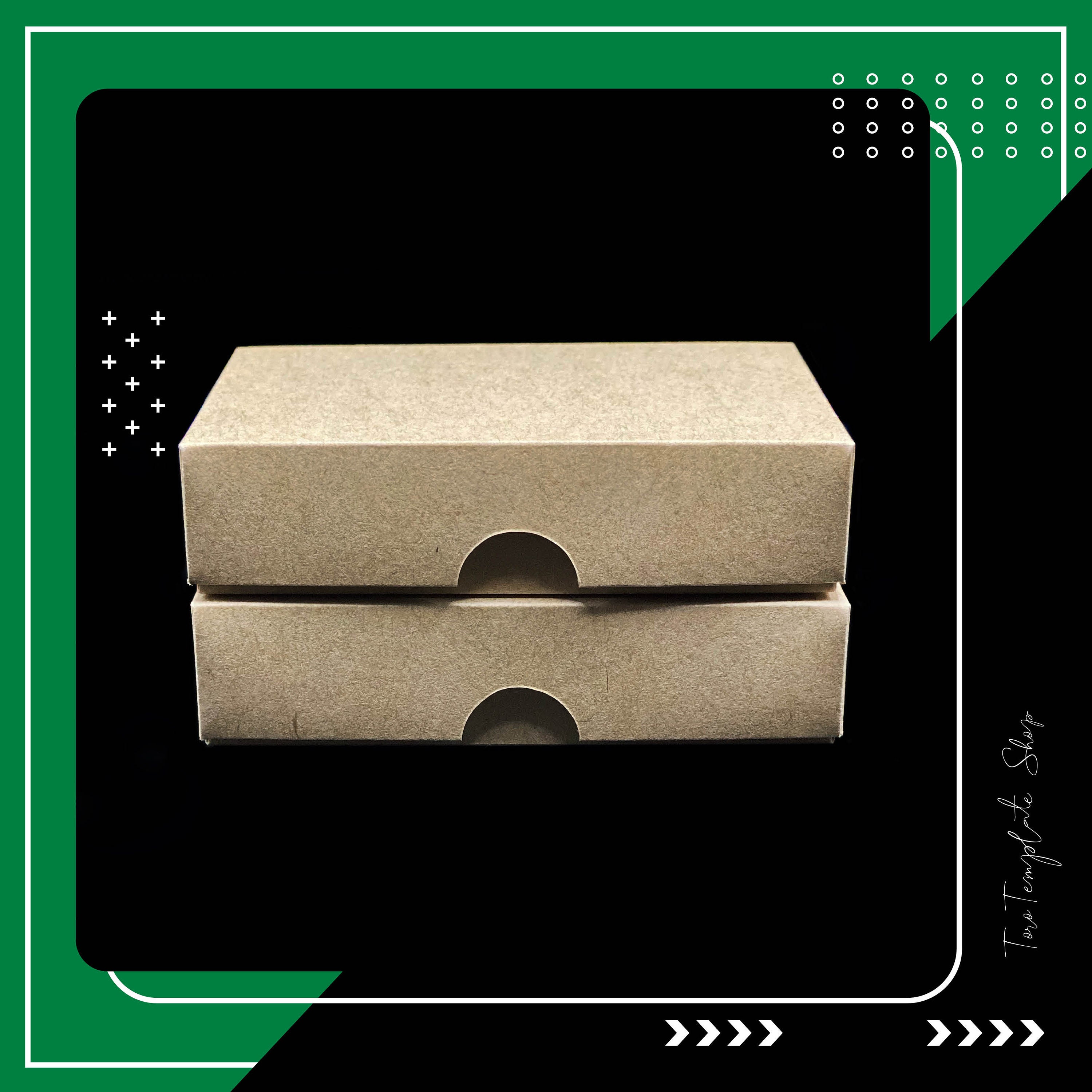 Rectangle Box With Lid Template Gift Box Template Candy Box - Etsy