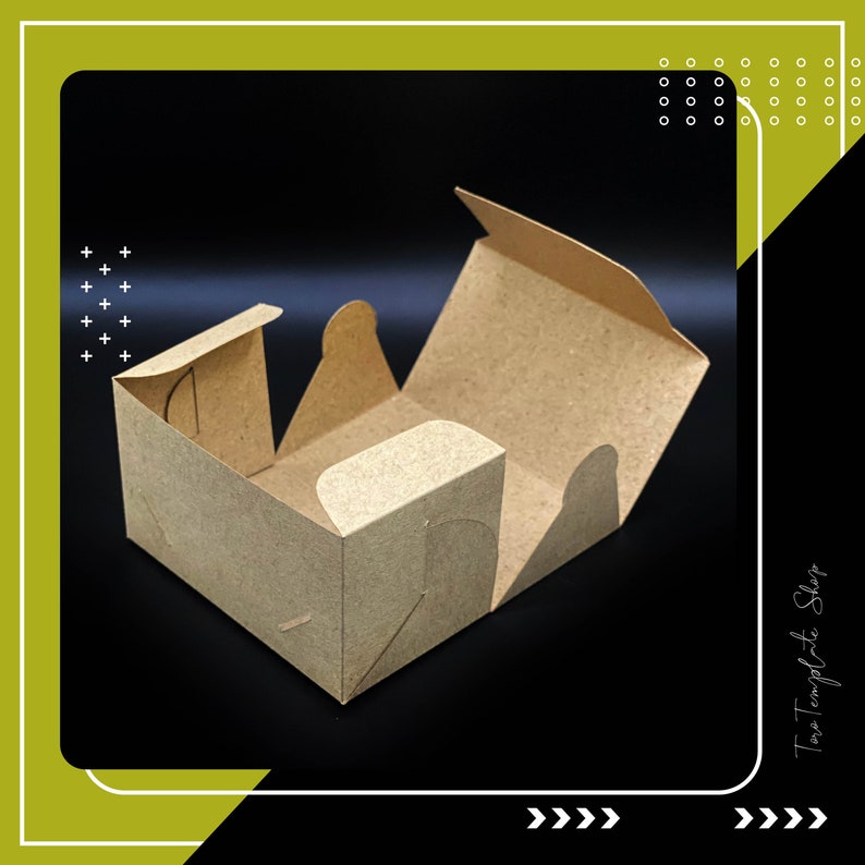 Rectangle Box Template, Cookies Box Template, Gift Box Template, Candy ...