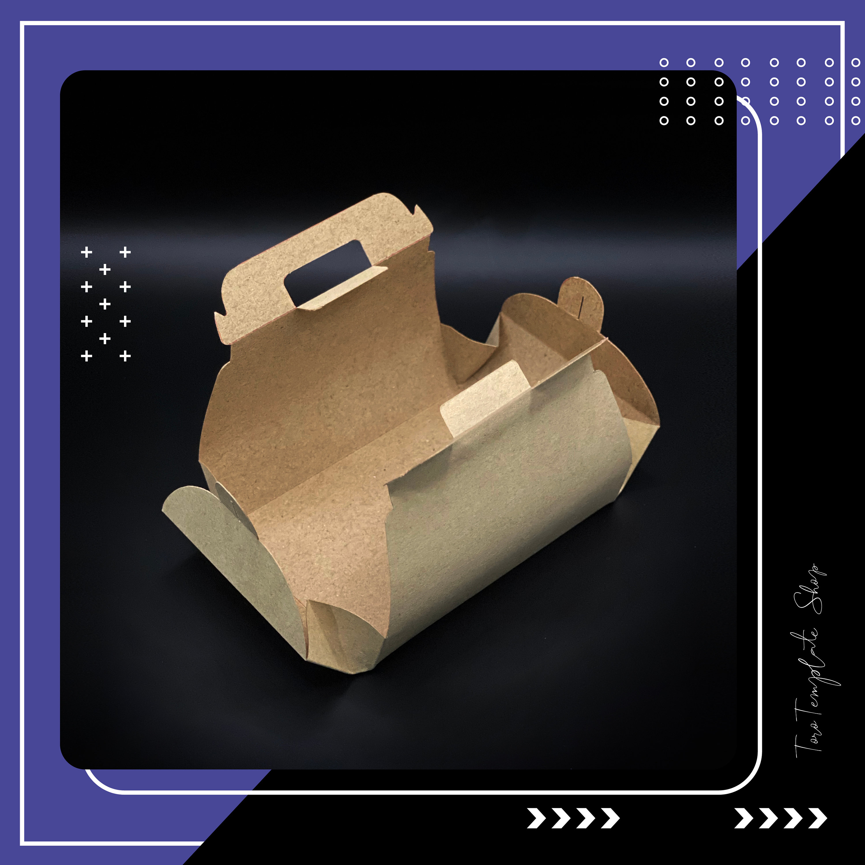 Cookie Box Template: Printable, Resizeable Gift Box (digital Download ...