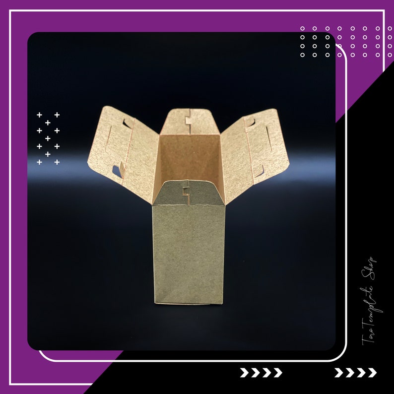 Cookie Box Template: Printable Gift & Candy Box (digital Download) - Etsy