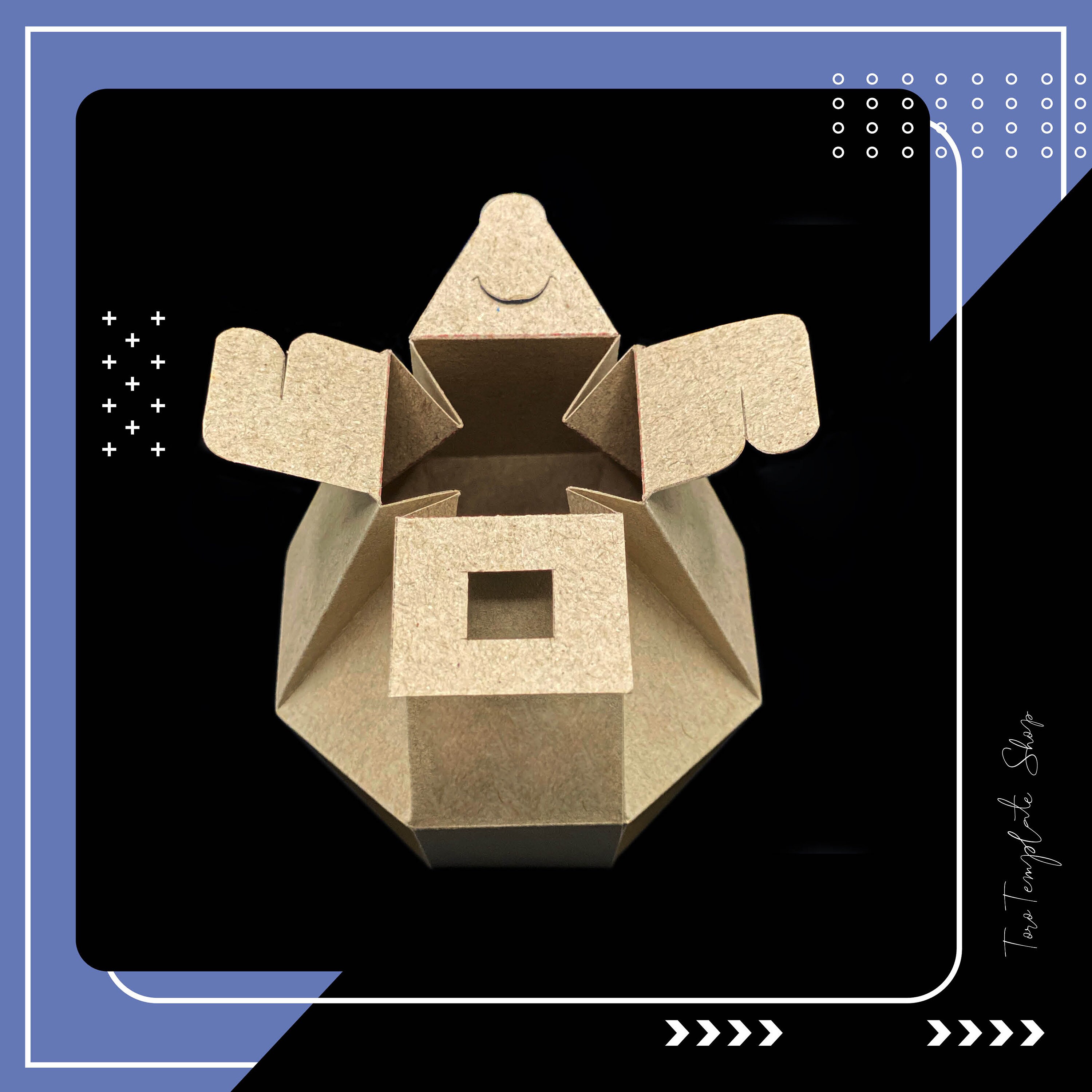 Crystal Box Template, Gift Box Template, Candy Box Template, Cookies ...