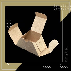 Rhombus Box Template, Gift Box Template, Candy Box Template, Cookies ...