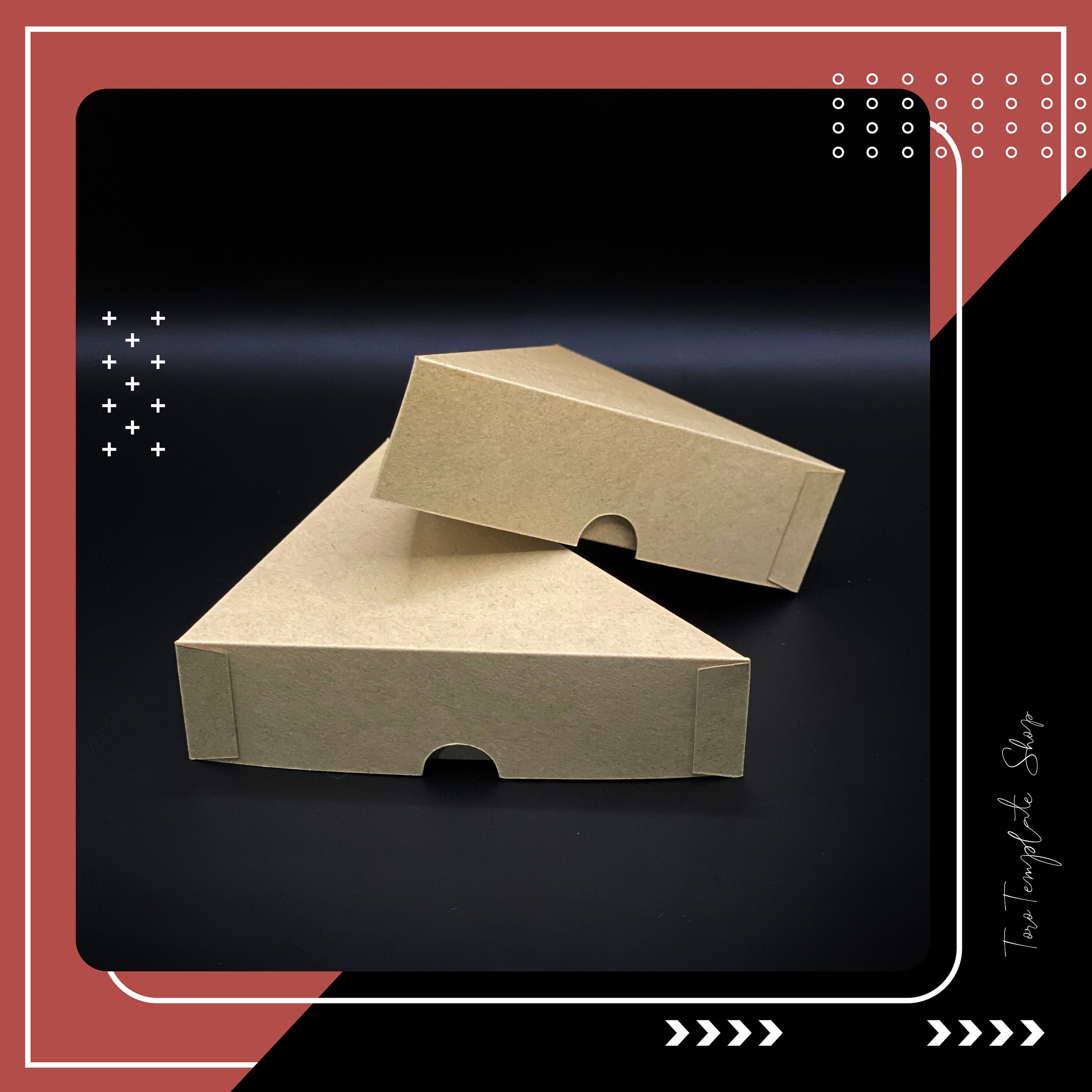 Triangle Box Template Cookies Box Template T Box Template Box Template Candy Box Template