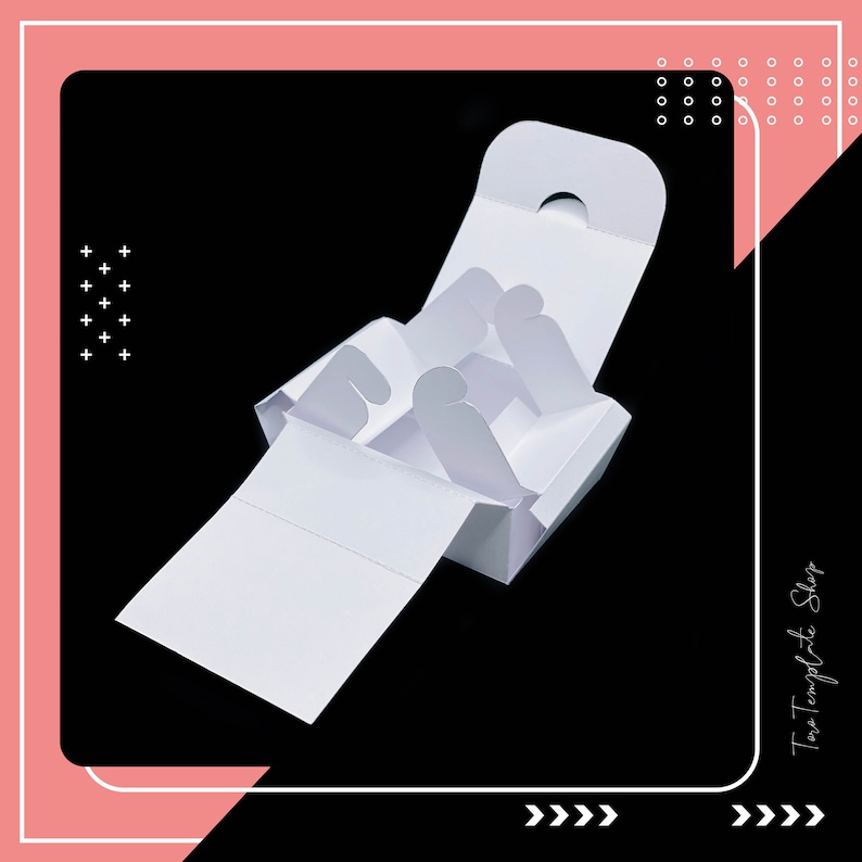 Drawer Box Template Gift Box Template Candy Box Template - Etsy