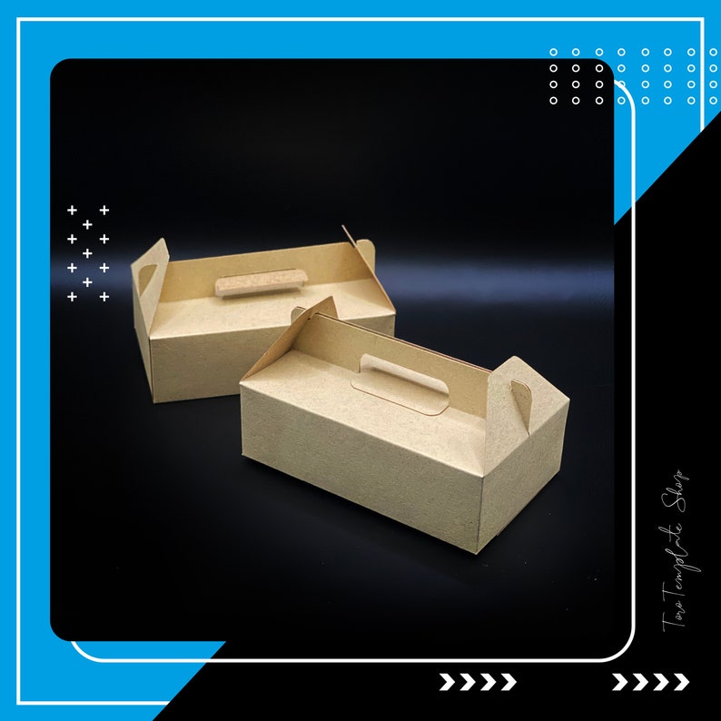 Box Template Cookies Box Template Gift Box Template Candy - Etsy