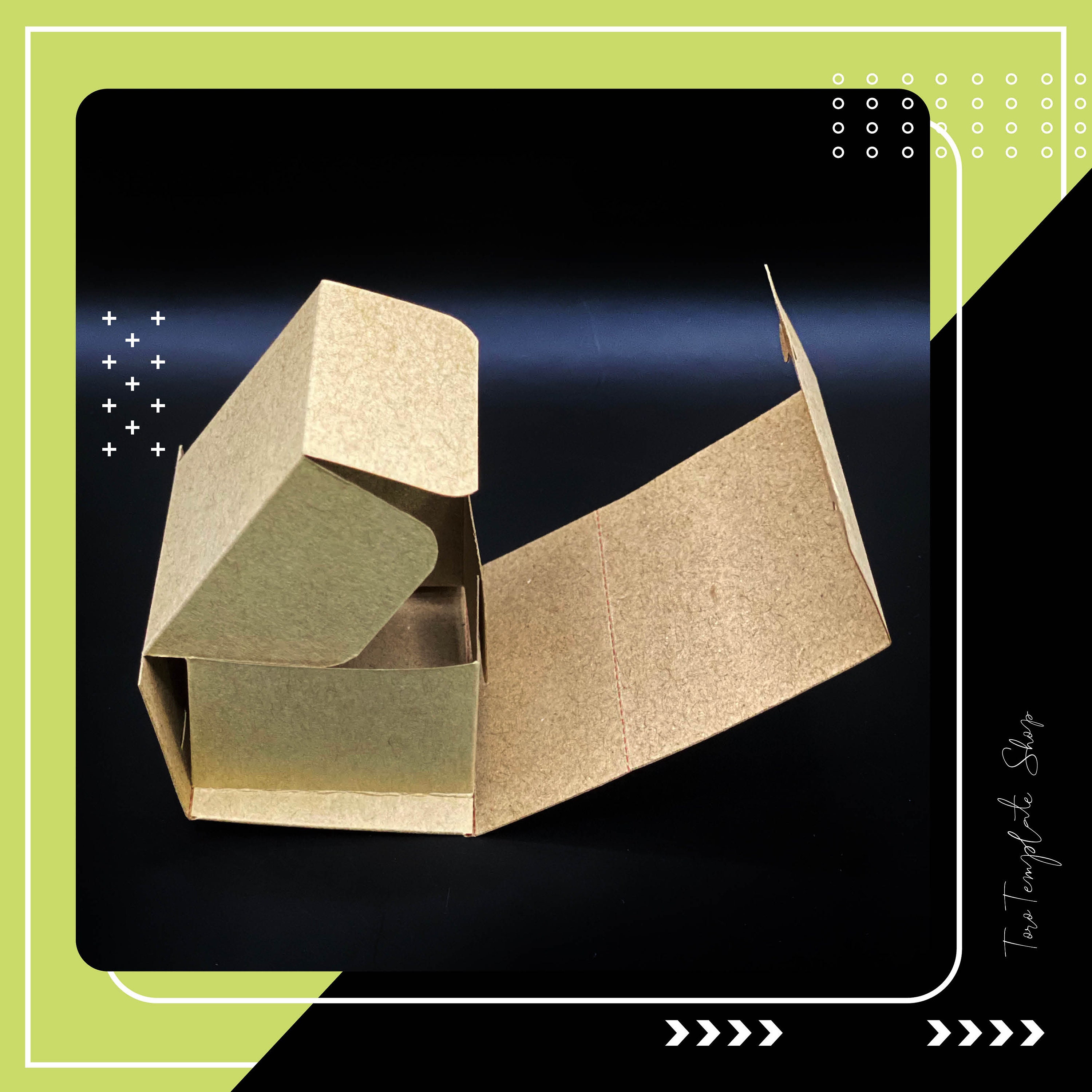 Rectangle Box Template, Cookies Box Template, Gift Box Template, Candy ...