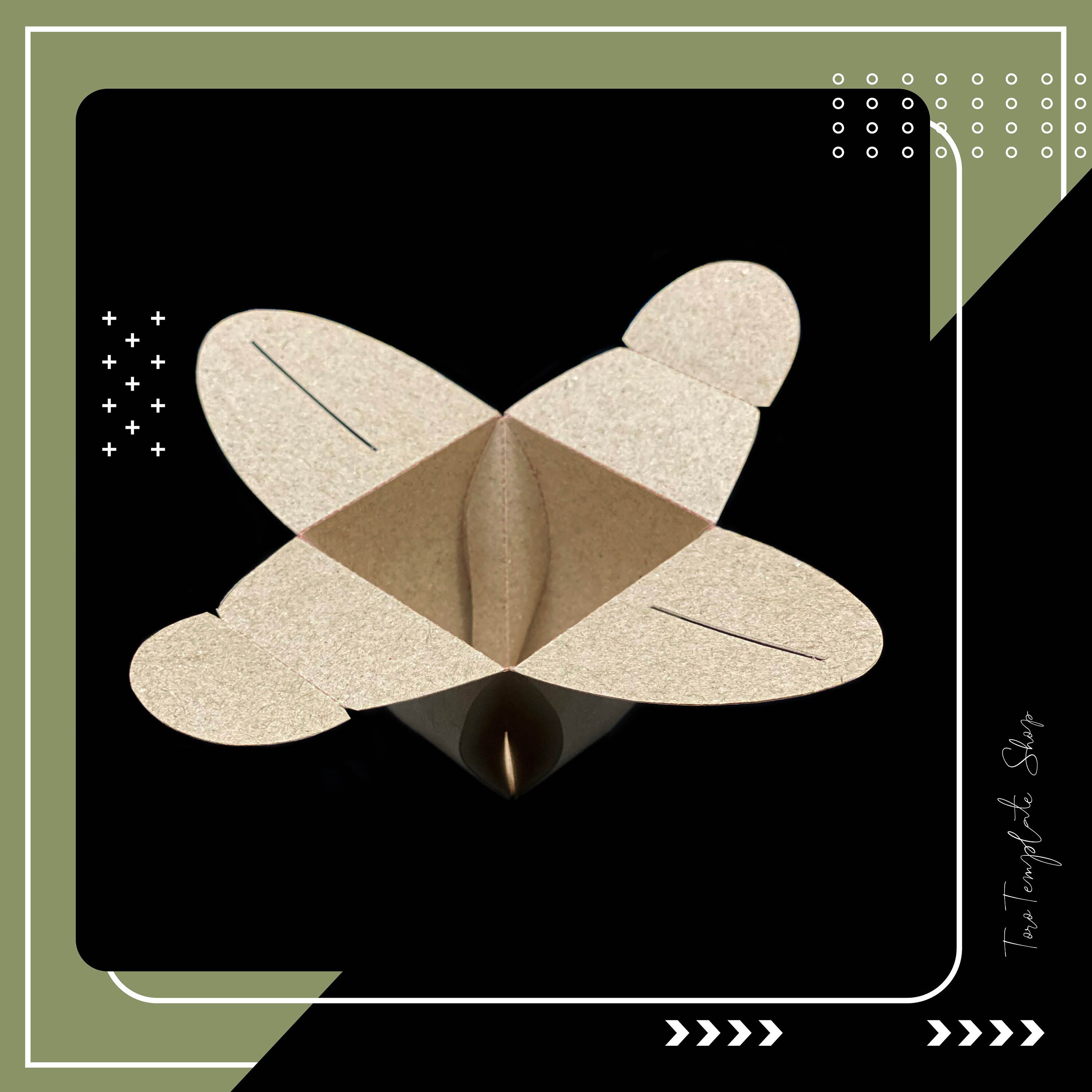 Curved Box Template Gift Box Template Candy Box Template - Etsy