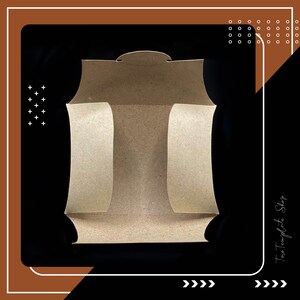 Curved Box Template Gift Box Template Candy Box Template - Etsy