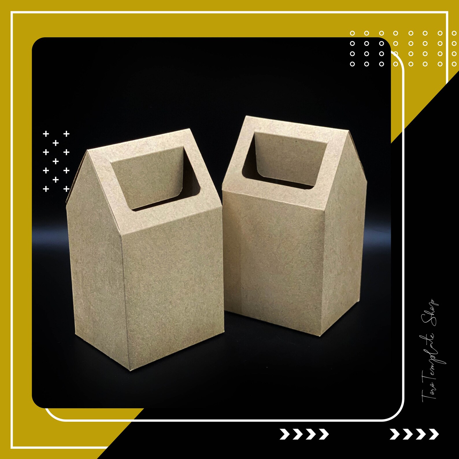 Bin Box Template, Resizeable Template, Printable - Etsy