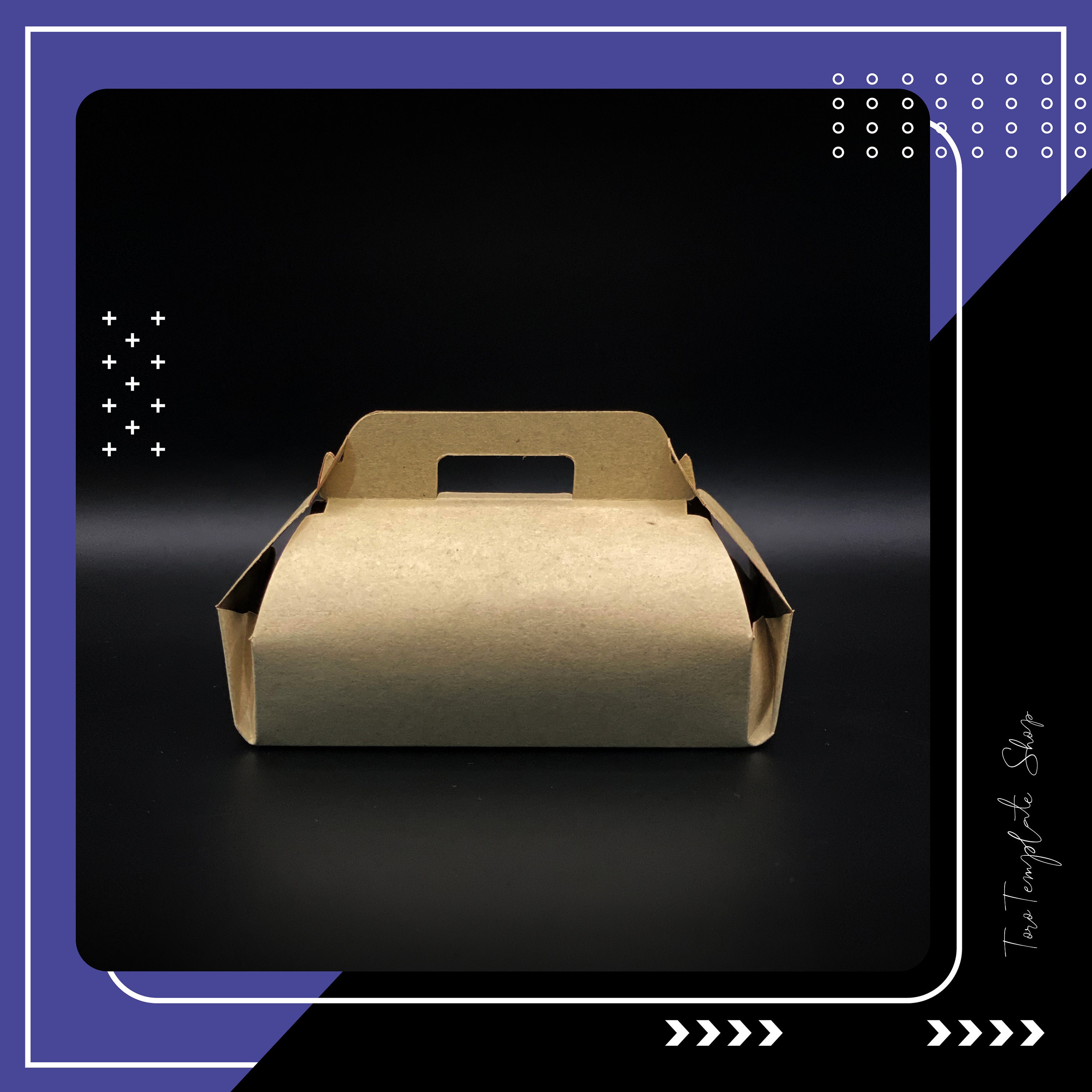 Cookie Box Template: Printable, Resizeable Gift Box (digital Download ...