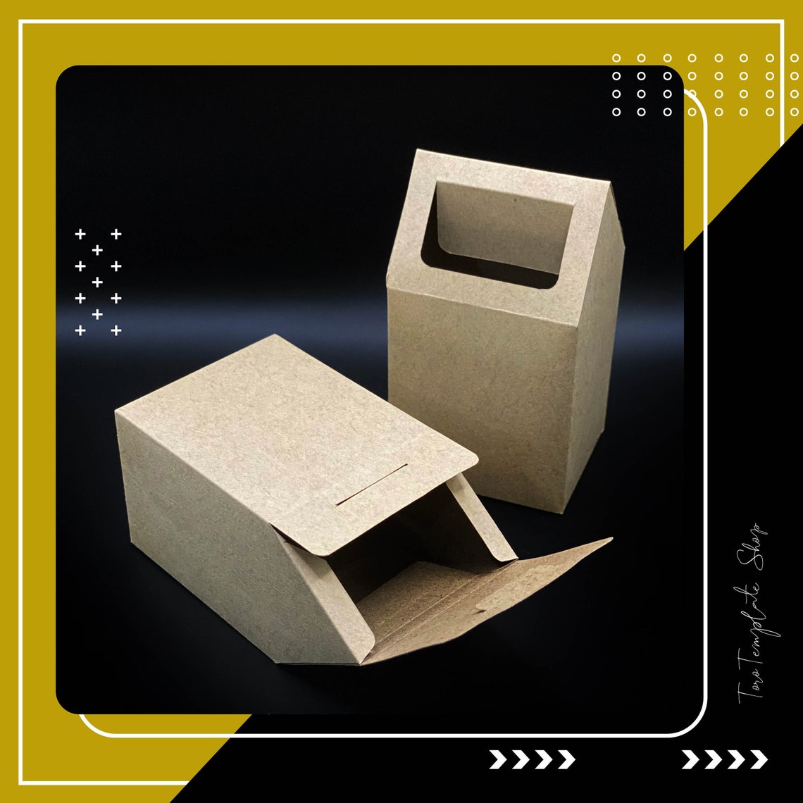 Bin Box Template, Resizeable Template, Printable - Etsy