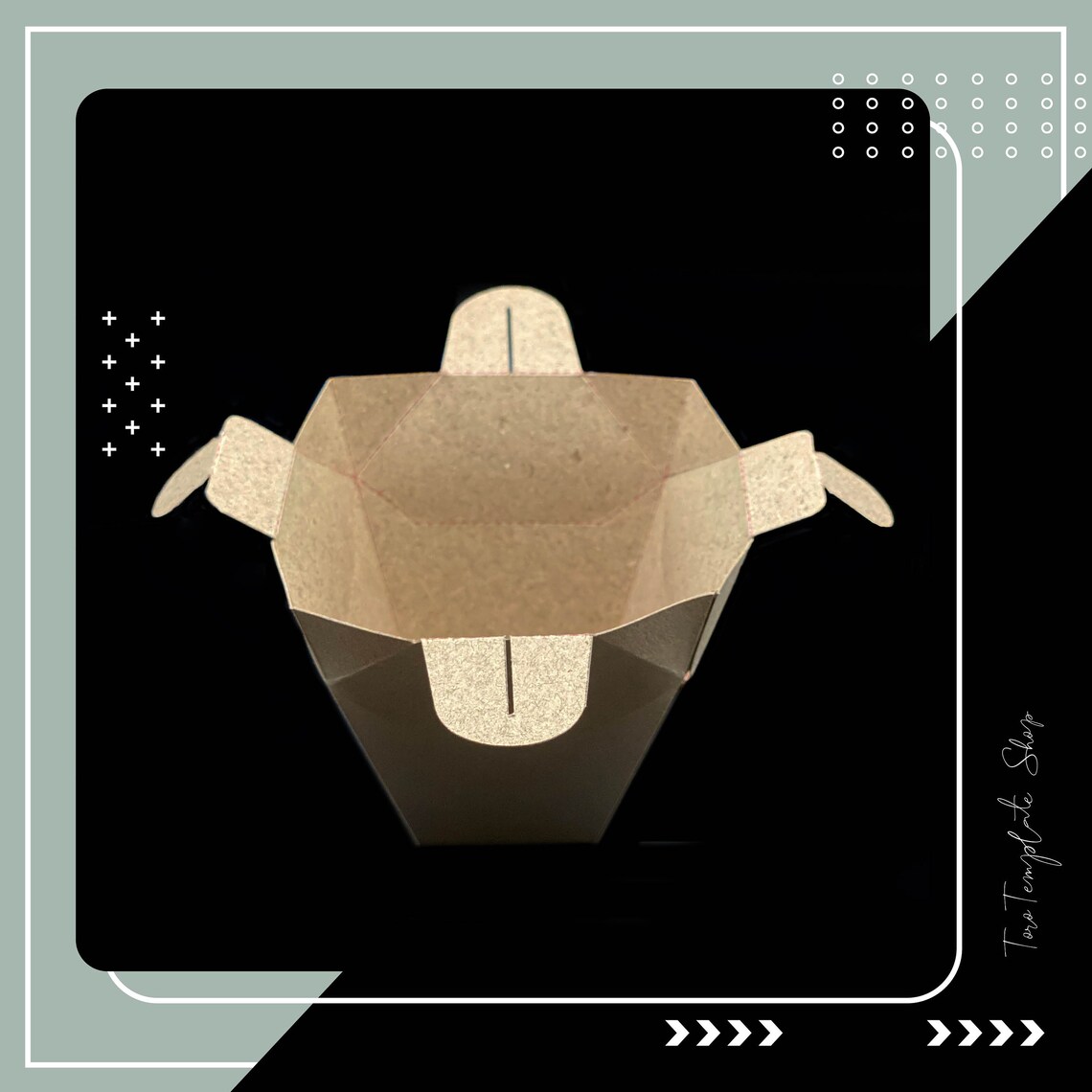 Food Box Template, Gift Box Template, Candy Box Template, Cookies Box ...