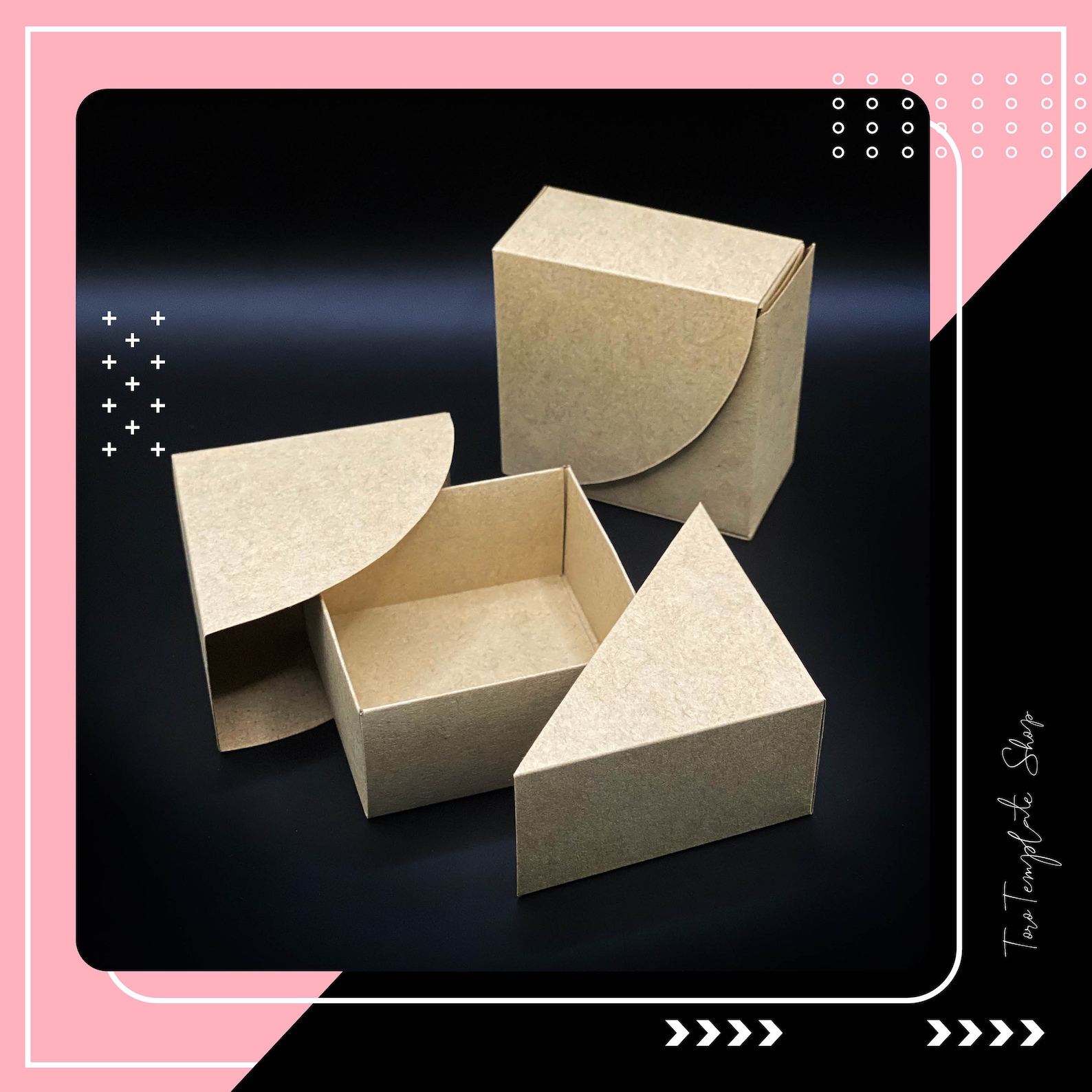 Drawer Box Template, Box Template, Gift Box Template, Candy Box ...