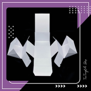 Cat Ear Box Template, Gift Box Template, Candy Box Template, Cookies ...