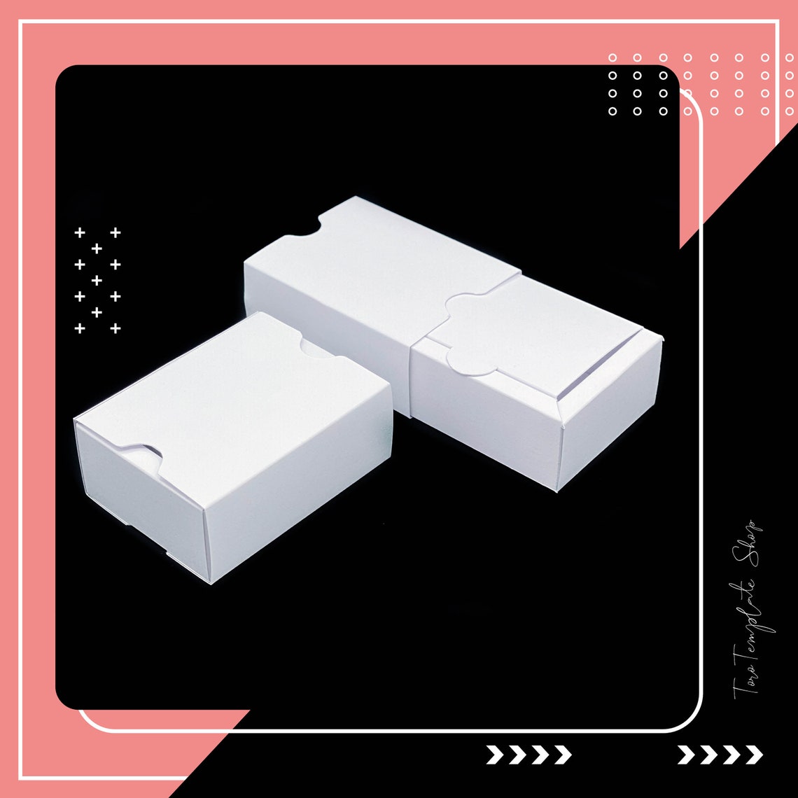 Drawer Box Template Gift Box Template Candy Box Template - Etsy