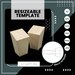 Trapezoid Box Template: Resizeable Printable (digital Download) - Etsy