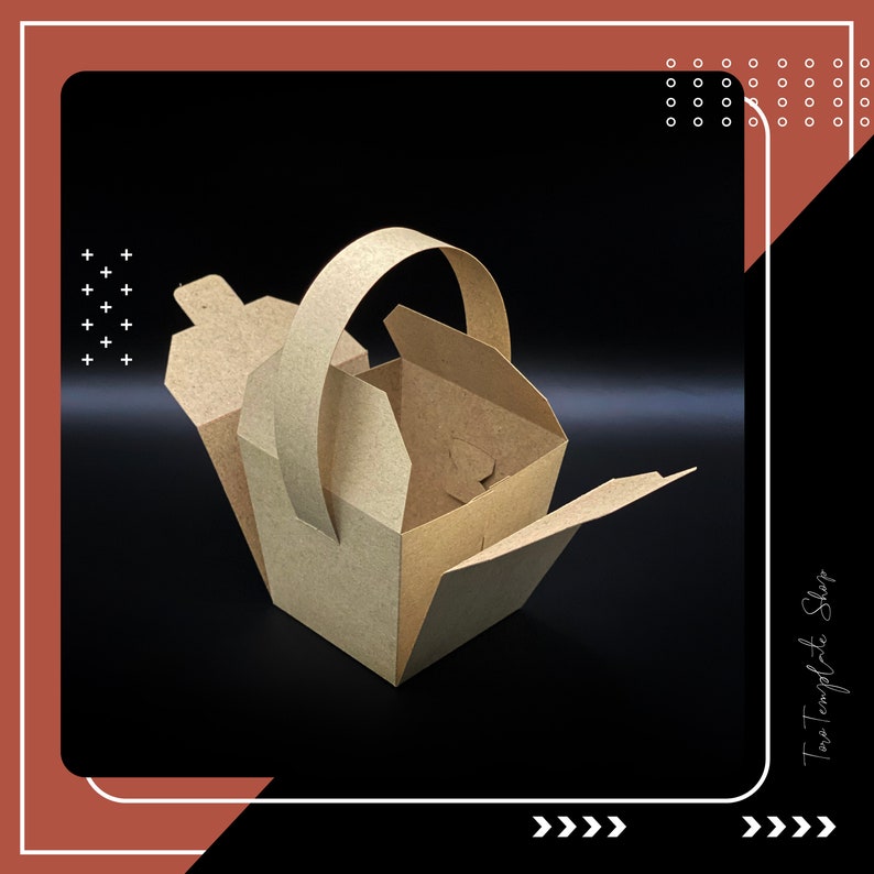 Cookie Box Template: Printable Gift & Candy Box (digital Download) - Etsy