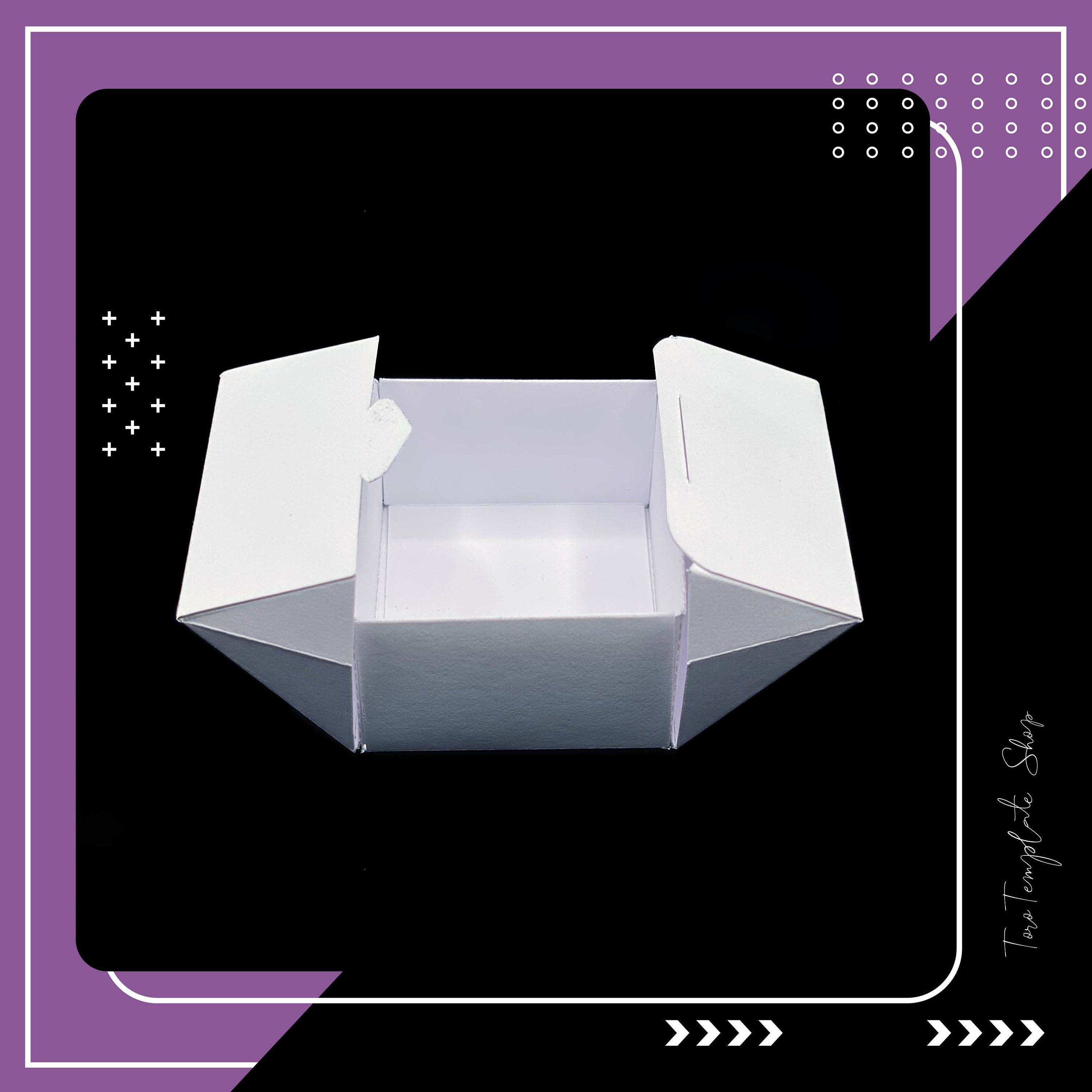 Cat Ear Box Template, Gift Box Template, Candy Box Template, Cookies ...