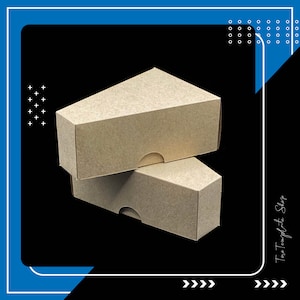 Triangle Gift Box Template: Candy & Cookie Box (digital Download) - Etsy