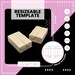 Long Box Template, Gift Box Template, Candy Box Template, Cookies Box ...