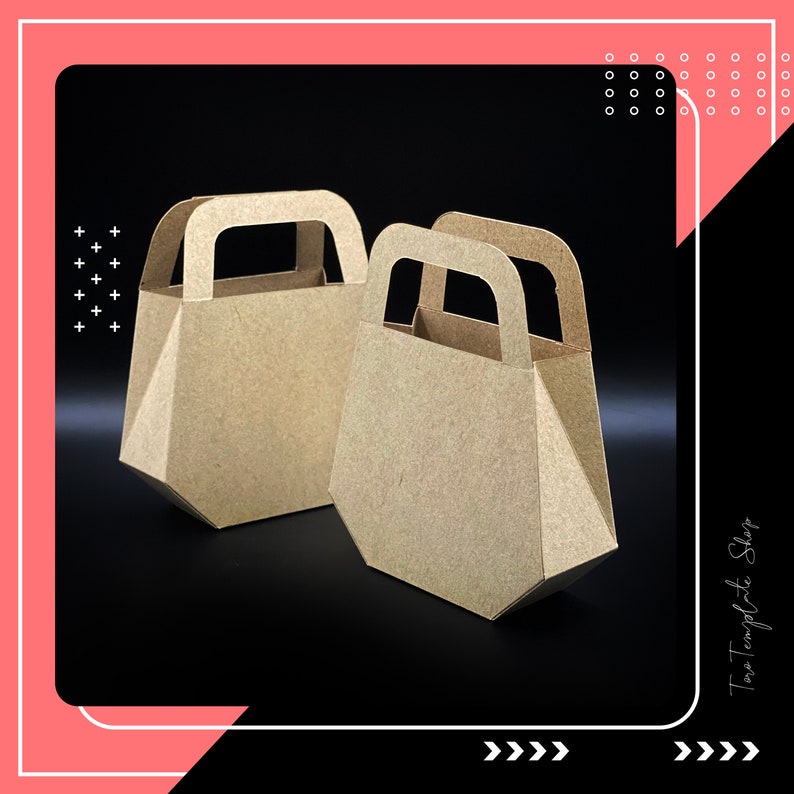 Cookie Box Template: Printable Gift & Candy Box (digital Download) - Etsy