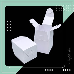 House Shape Box Template, Gift Box Template, Candy Box Template ...