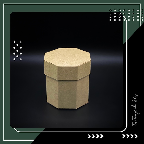 Octagon Box Template