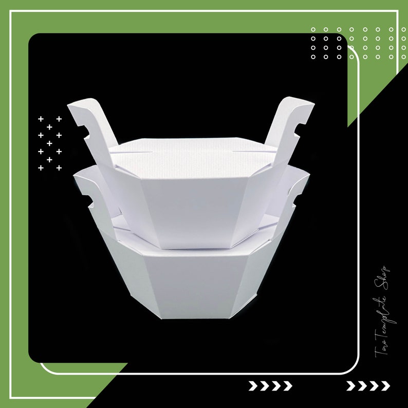 Hexagon Food Box Template, Gift Box Template, Cookie Box Template ...