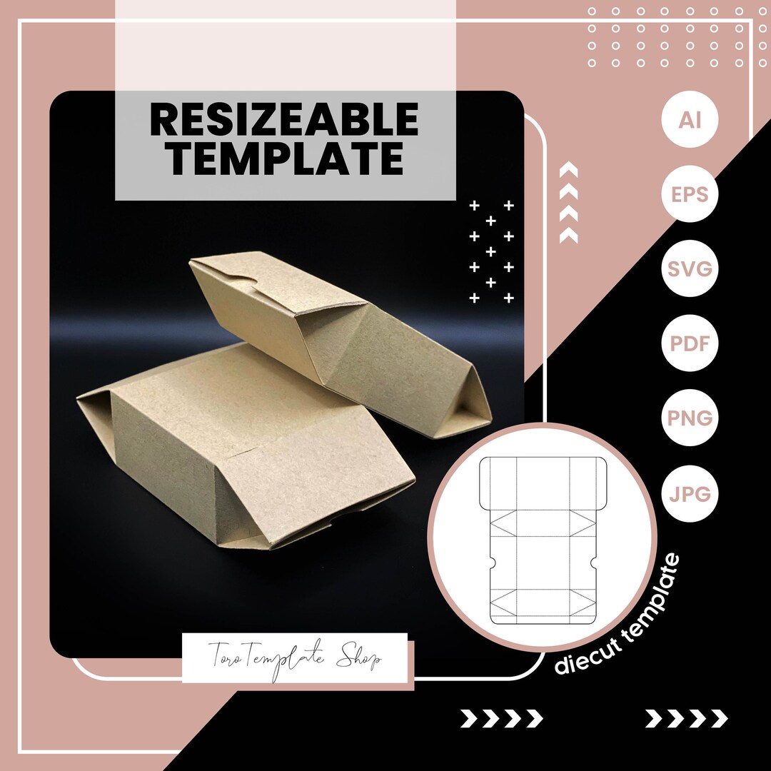 Box Template, Cookies Box Template, Gift Box Template, Candy Box ...