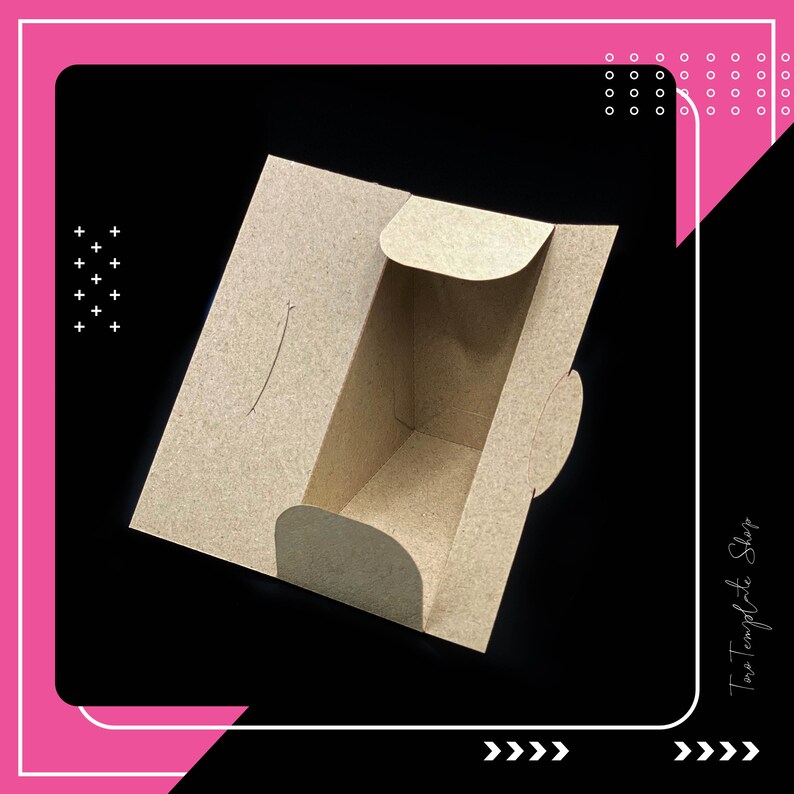 Triangle Box Template: Printable Gift/candy Box (digital Download) - Etsy