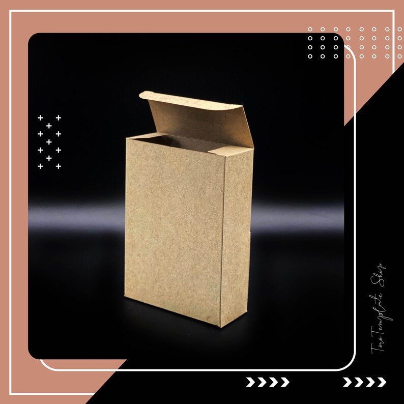 Box Template Cookies Box Template Gift Box Template Candy - Etsy