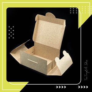 Rectangle Box Template, Gift Box Template, Candy Box Template, Cookies ...