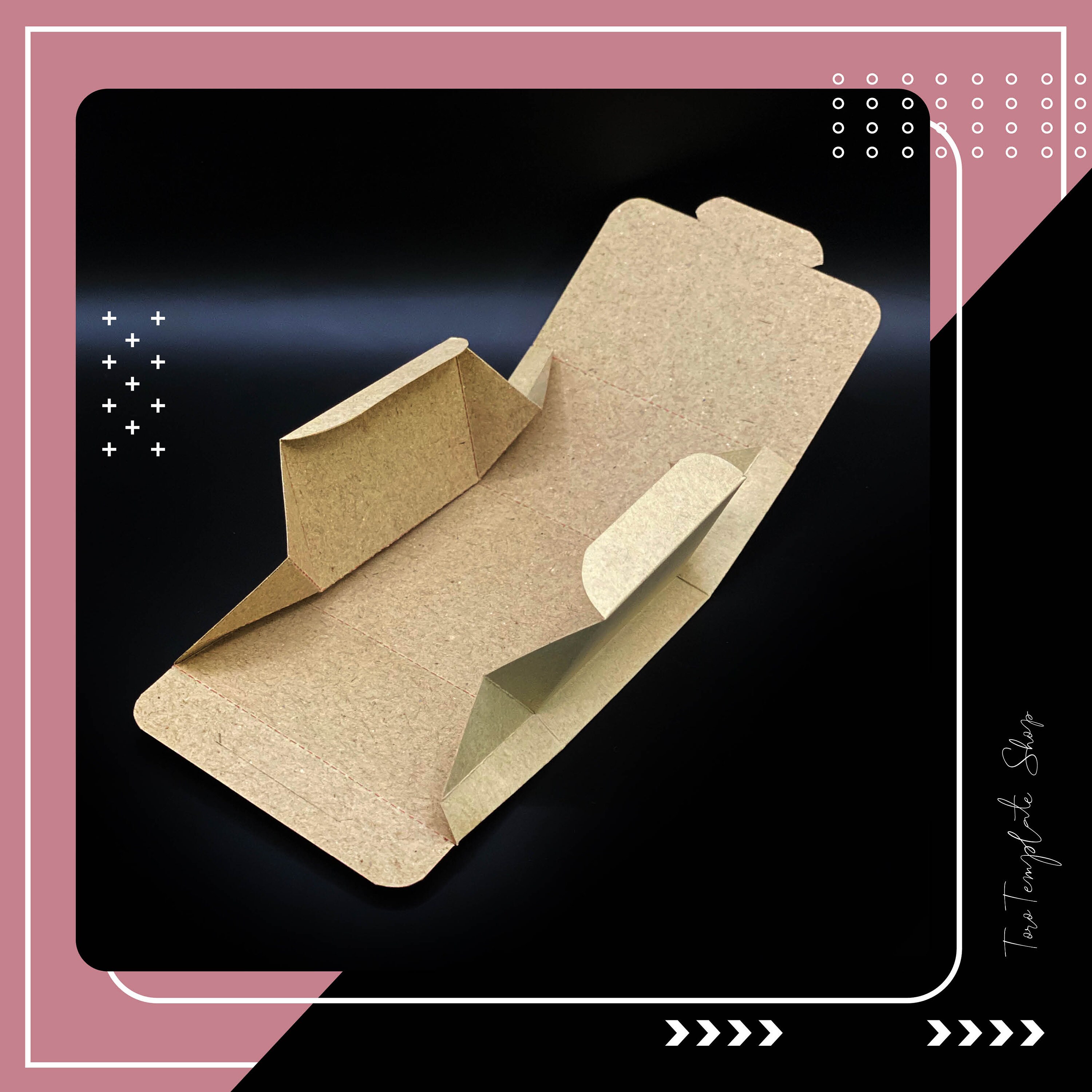 Rectangle Gift Box Template: Resizeable Printable (digital Download) - Etsy