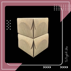 Triangle Gift Box Template: Resizeable Printable (digital Download) - Etsy