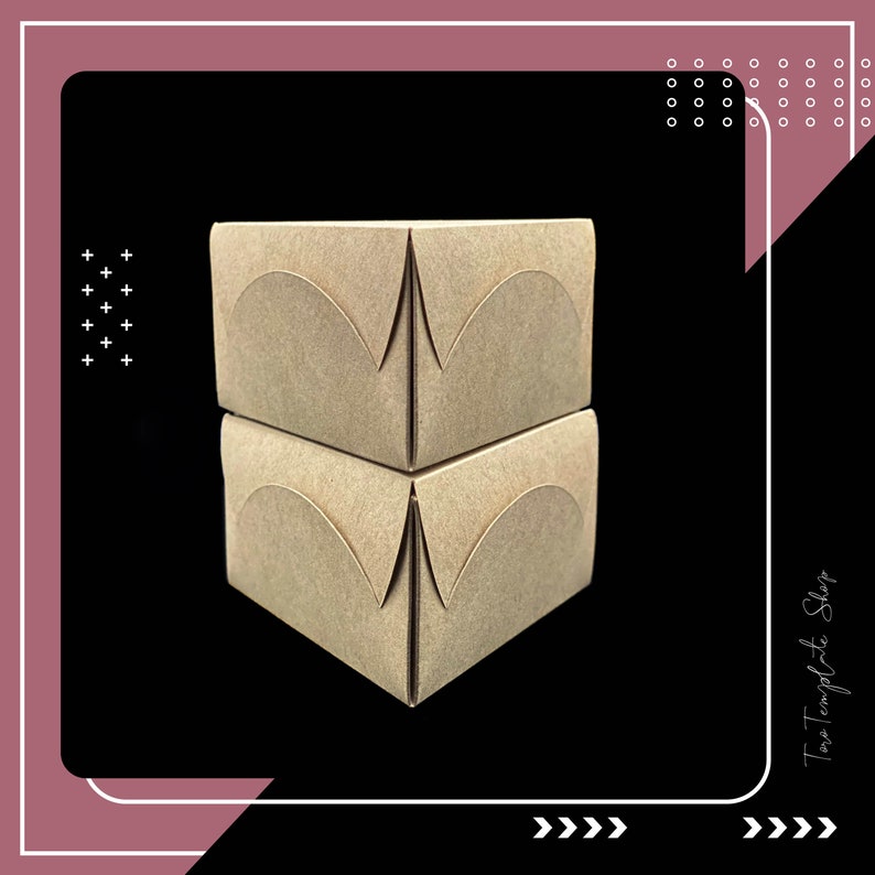 Triangle Box Template T Box Template Candy Box Template Cookies Box Template Resizeable