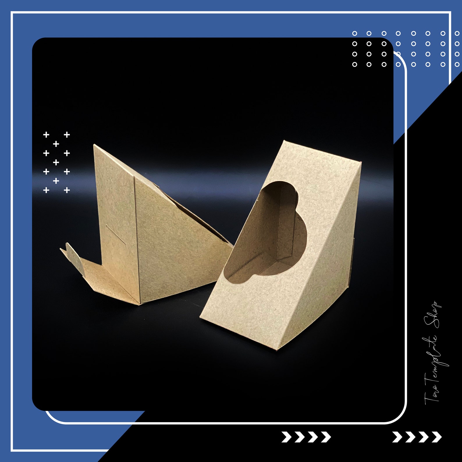 Sandwich Box Template, Box Template, Cookies Box Template, Gift Box ...