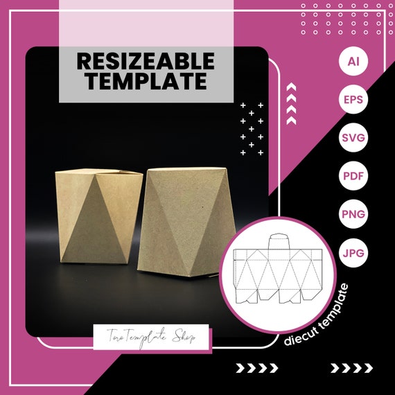 Octagon Box Template